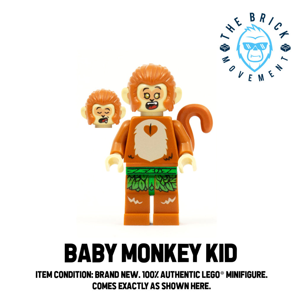 LEGO MONKIE KID Baby Monkey Kid Minifigure – The Brick Movement