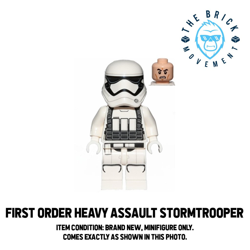 LEGO STAR WARS First Order Heavy Artillery Stormtrooper Minifigure ...