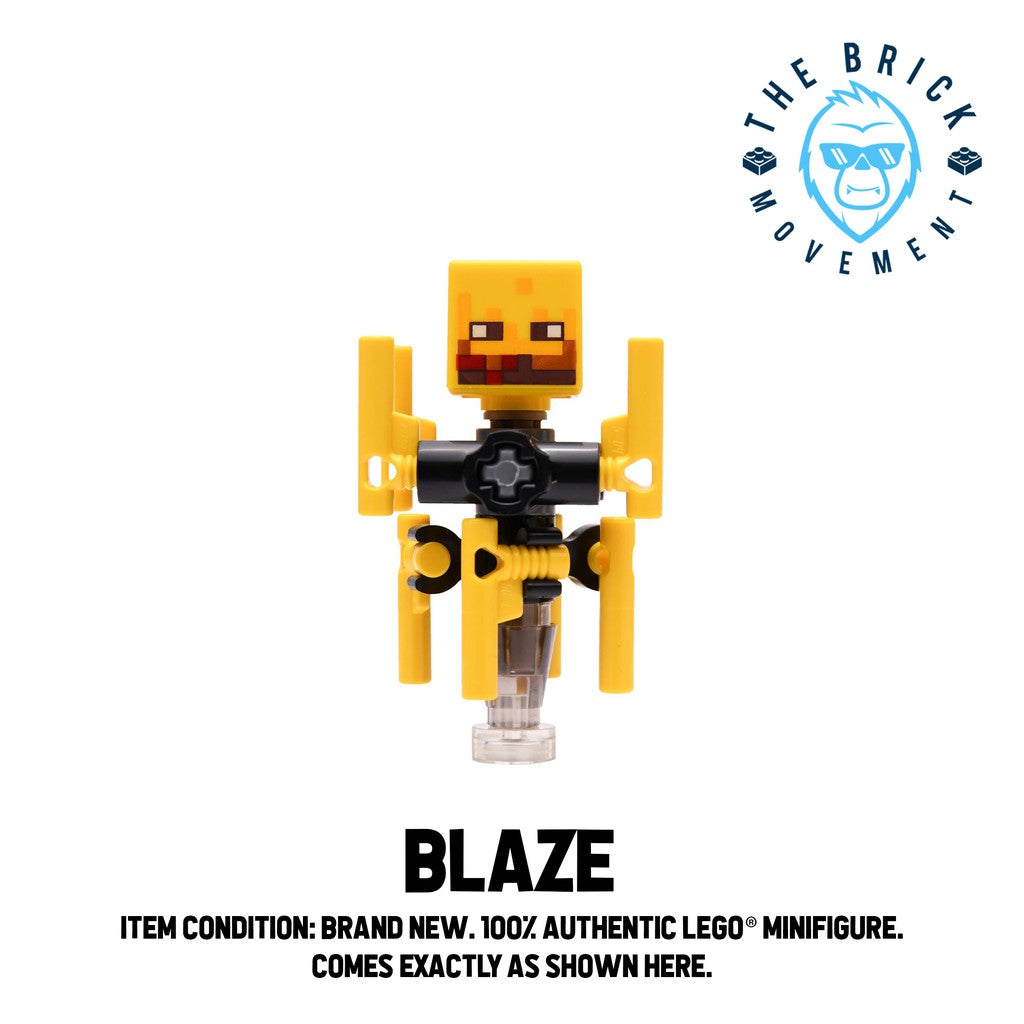 LEGO MINECRAFT Blaze Minifigure – The Brick Movement