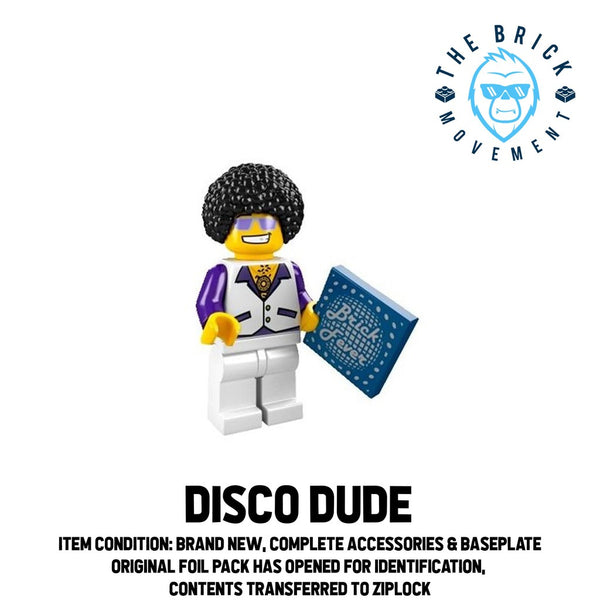 LEGO Collectible Minifigure Series 2: Disco Dude Minifigure – The Brick ...