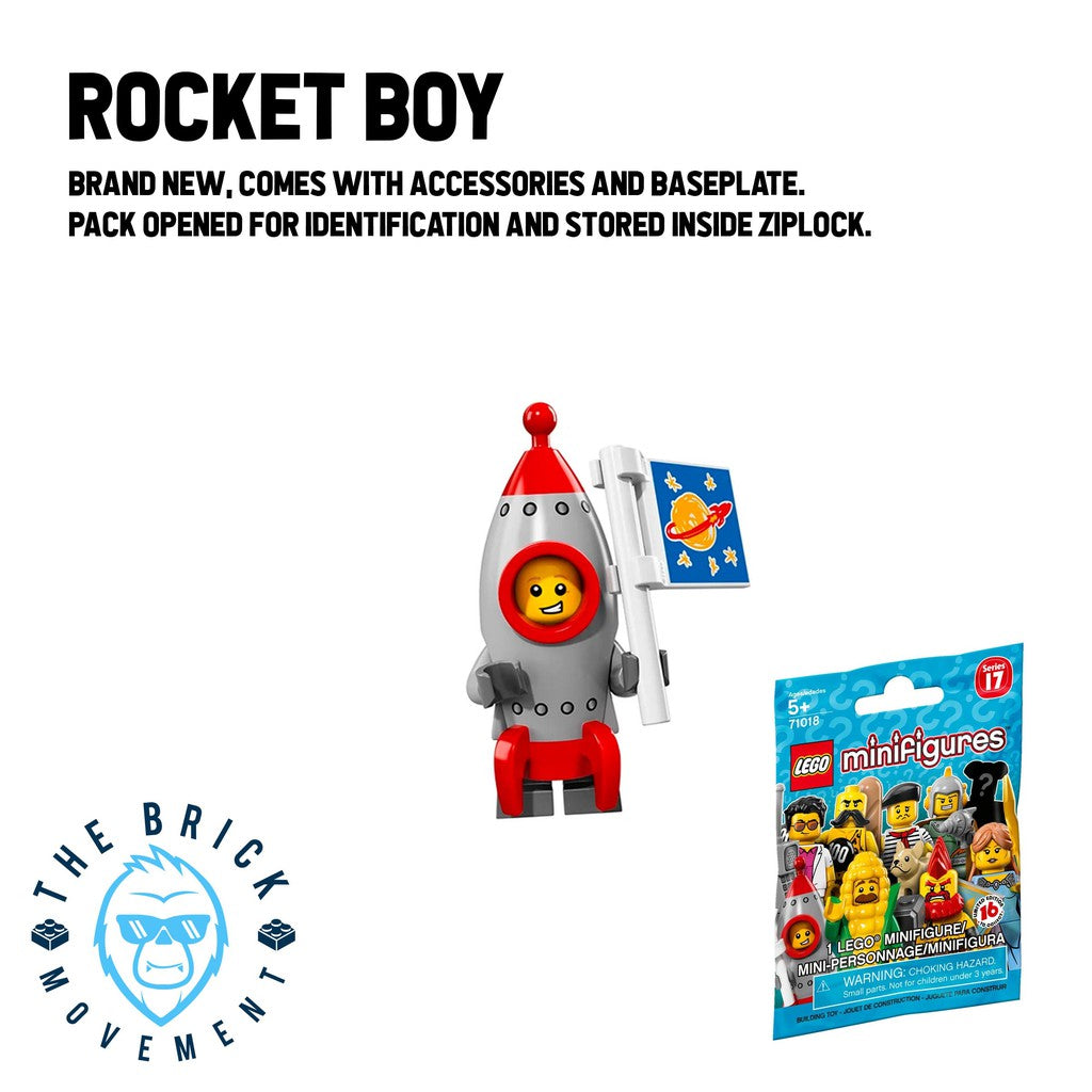 LEGO Collectible Minifigure Series 17: Rocket Boy Minifigure – The ...