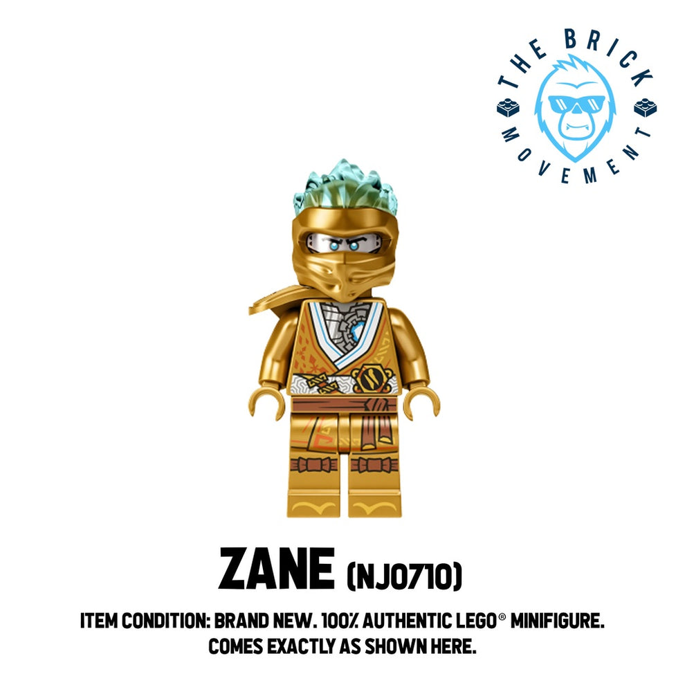 LEGO NINJAGO Zane (10th Anniversary Golden Ninja - Legacy) Minifigure ...