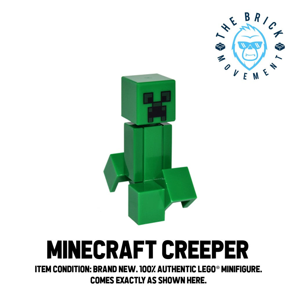 LEGO MINECRAFT Creeper Minifigure – The Brick Movement