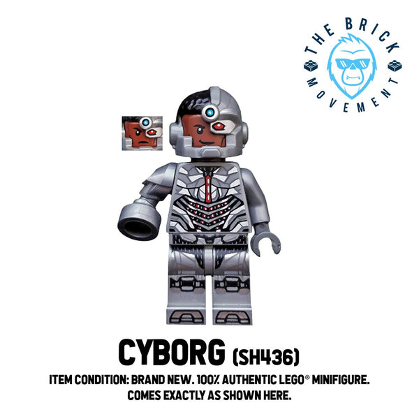 LEGO DC Cyborg Minifigure – The Brick Movement