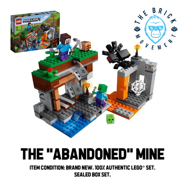 LEGO MINECRAFT 21166 The "Abandoned" Mine Set – The Brick Movement