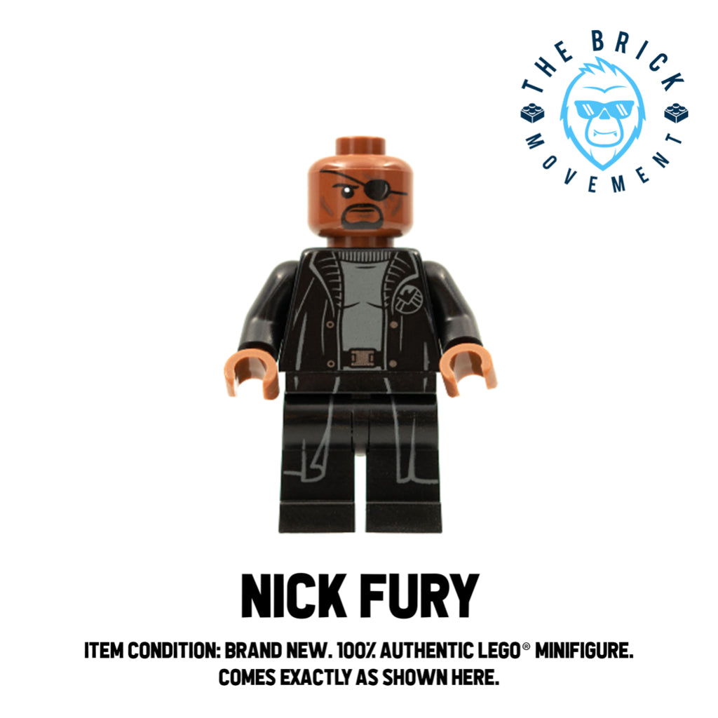 LEGO MARVEL Nick Fury Minifigure – The Brick Movement