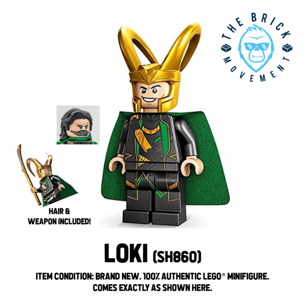 LEGO MARVEL Loki Minifigure – The Brick Movement