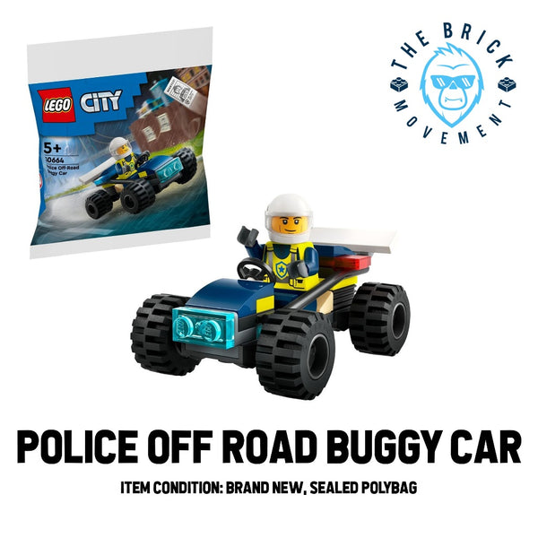 LEGO CITY Police Off Road Buggy Car Polybag – The Brick Movement