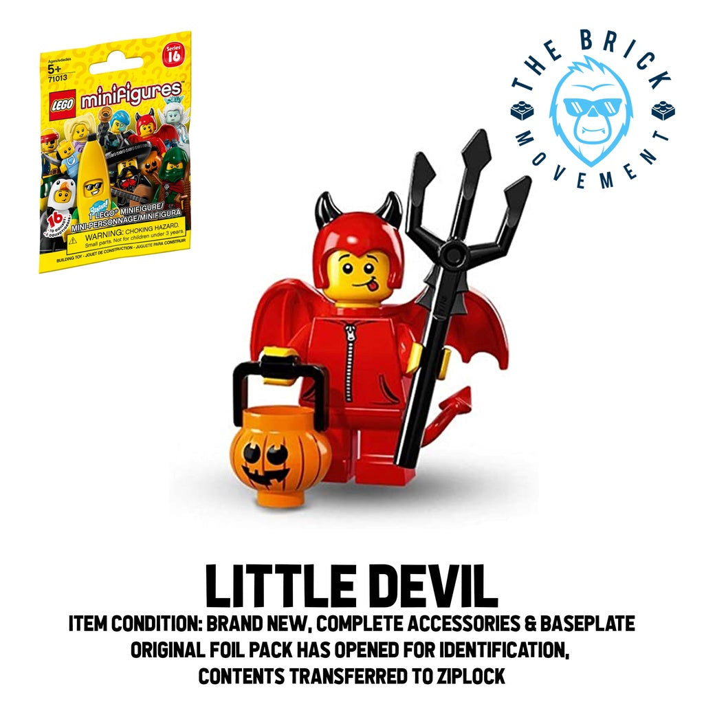 LEGO Collectible Minifigure Series 16: Little Devil Minifigure – The ...