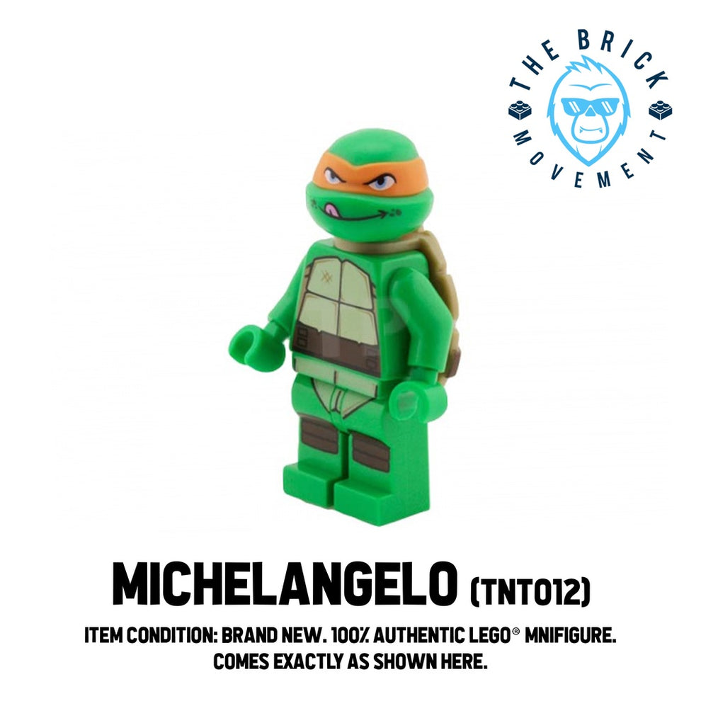 LEGO TEENAGE MUTANT NINJA TURTLES Michelangelo Minifigure – The Brick ...