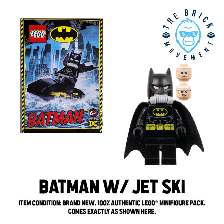 LEGO DC Batman w/ Jet Ski Foil Pack – The Brick Movement