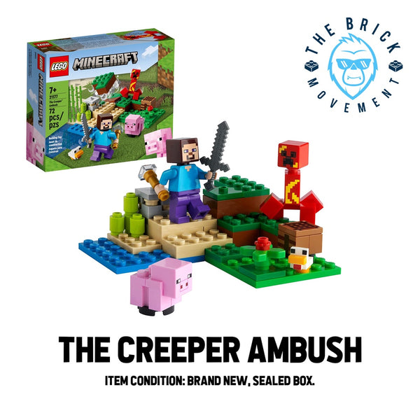 LEGO MINECRAFT 21177 The Creeper Ambush Set – The Brick Movement