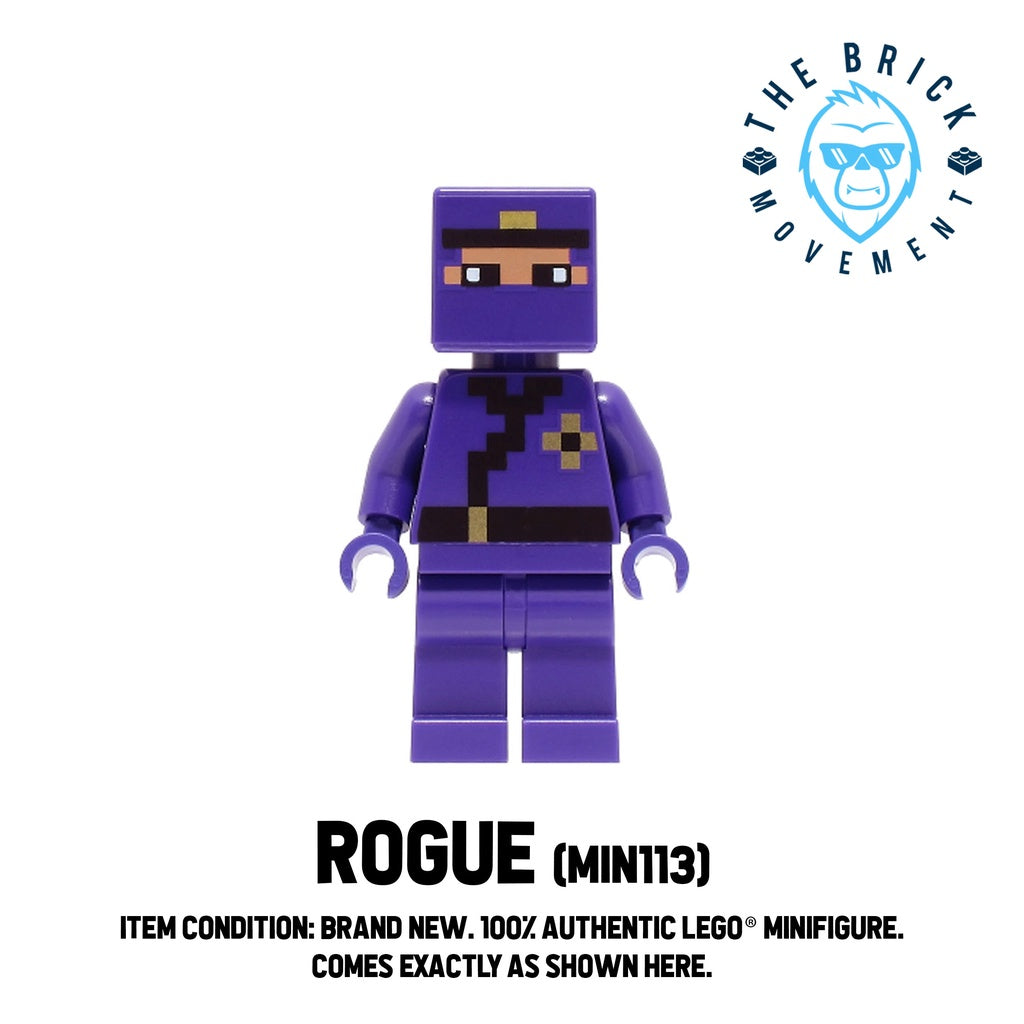 LEGO MINECRAFT Rogue Minifigure – The Brick Movement