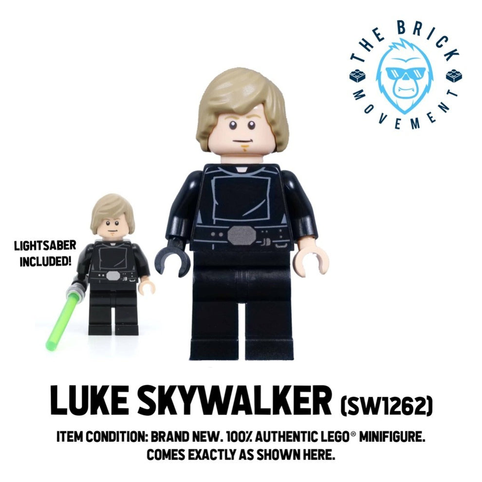 LEGO STAR WARS Luke Skywalker Minifigure – The Brick Movement